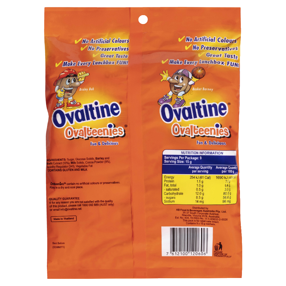 Ovalteenies – Ovaltine AU